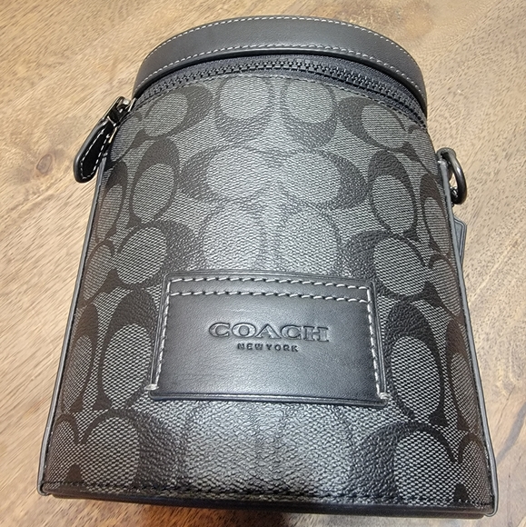 Coach | Bags | New Coach Barrel Crossbody In Signature Canvas | Poshmark